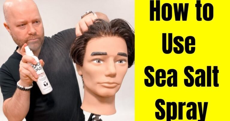 How to Make Sea Salt Spray for Beachy Waves at Home - Groom Via